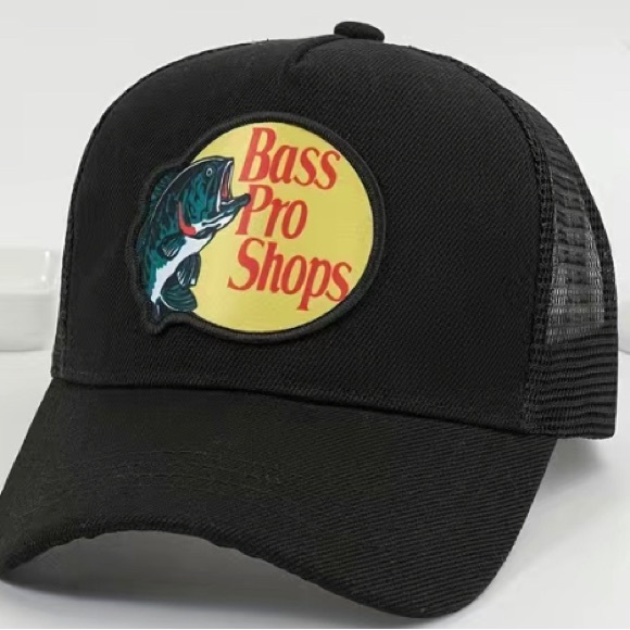 Accessories | Bass Pro Shops Hat Logo Mesh Fishing Hunting Trucker Cap ...